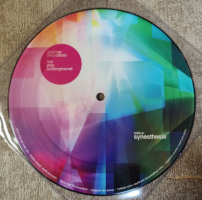 Andrew McMahon - Pop Underground- Synesthesia - NEW - 45 rpm 7" VINYL ...