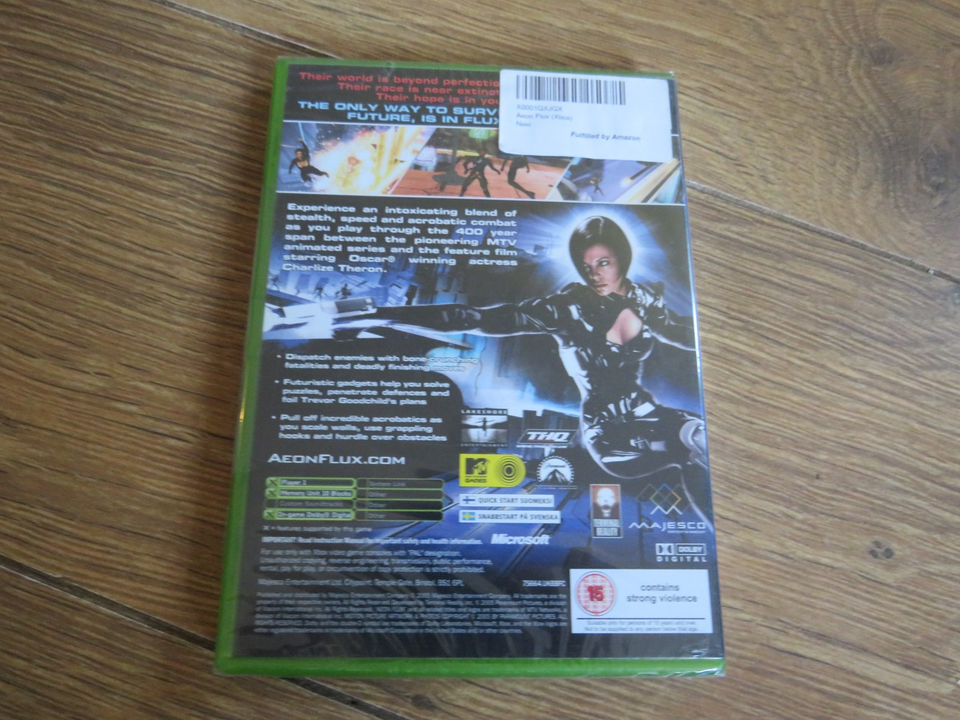 Aeon Flux Microsoft Original Xbox new sealed uk tracked delivery | eBay