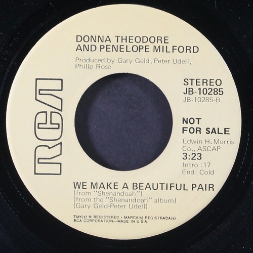 DONNA THEODORE & PENELOPE MILFORD: we make a beautiful pair / freedom ...