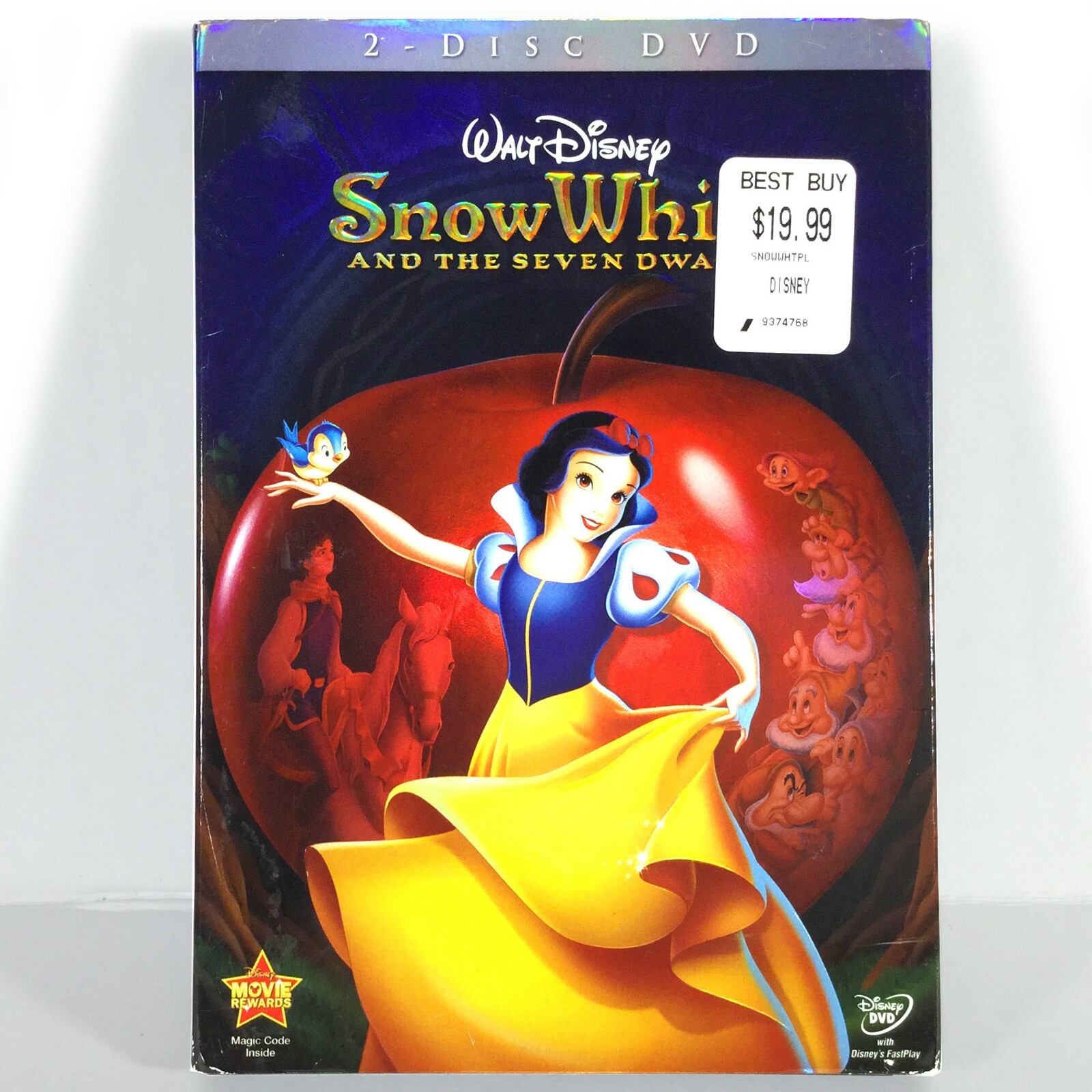 Walt Disney's – Snow White and the Seven Dwarfs (2-Disc DVD, 1937) w ...