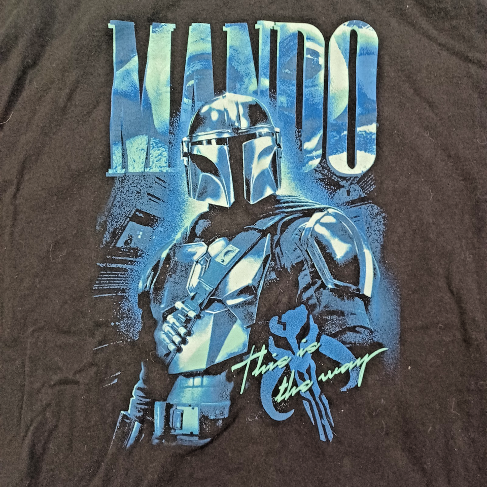 Star Wars Mando This Is The Way Mandalorian T-Shirt Size 2XL | eBay
