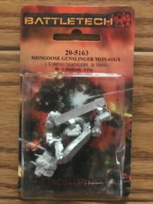 BattleTech 20-5163 Mongoose Gunslinger MON-66GX (*See Per Order Flat ...