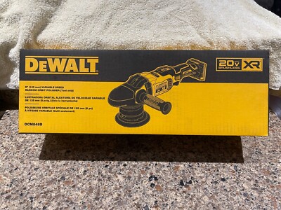 NEW! DeWalt 20V Cordless 5" Variable Speed Rotary Polisher - DCM848B ...