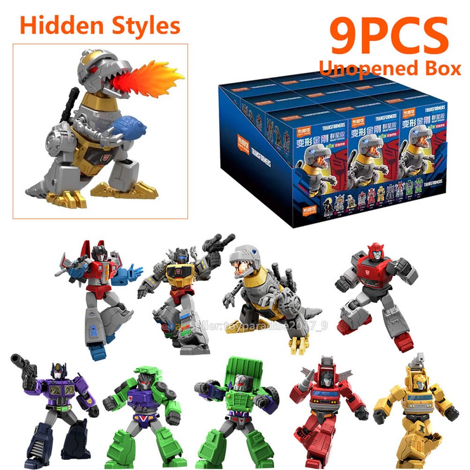 Bloks Transformers G1 Action Assembly Model Figure Blind Box Megatron ...