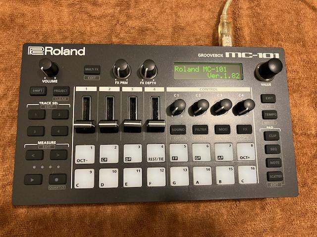 Roland MC101 4 Tracks Groovebox Sequencer Good Tested Condition | eBay