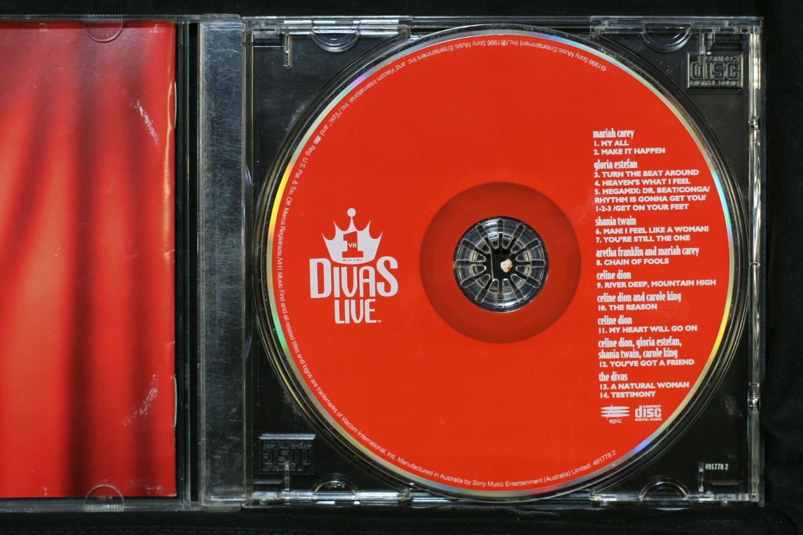 Divas ‎– VH1 Divas Live ‎- CD (C874) | eBay Australia