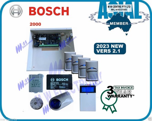 bosch alarm 2000 with 4 pir icon keypad | eBay Australia