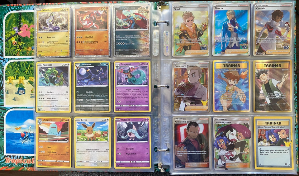 Pokemon TCG Southern Islands binder filled with cards old and new | eBay