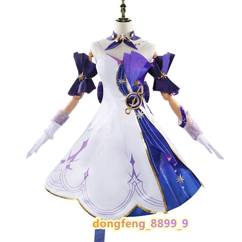 Honkai:Star Rail Robin Dress Skirt Cosplay Costume Outfits Women's ...