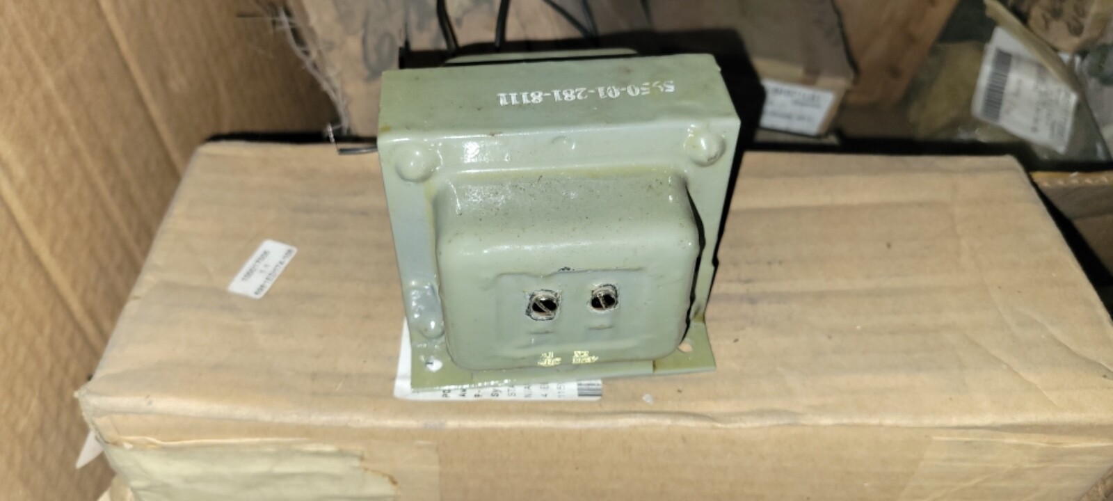 T-61514 Transformer Thordarson NSN # 5950-01-281-8111 Type CC 75 VA New ...
