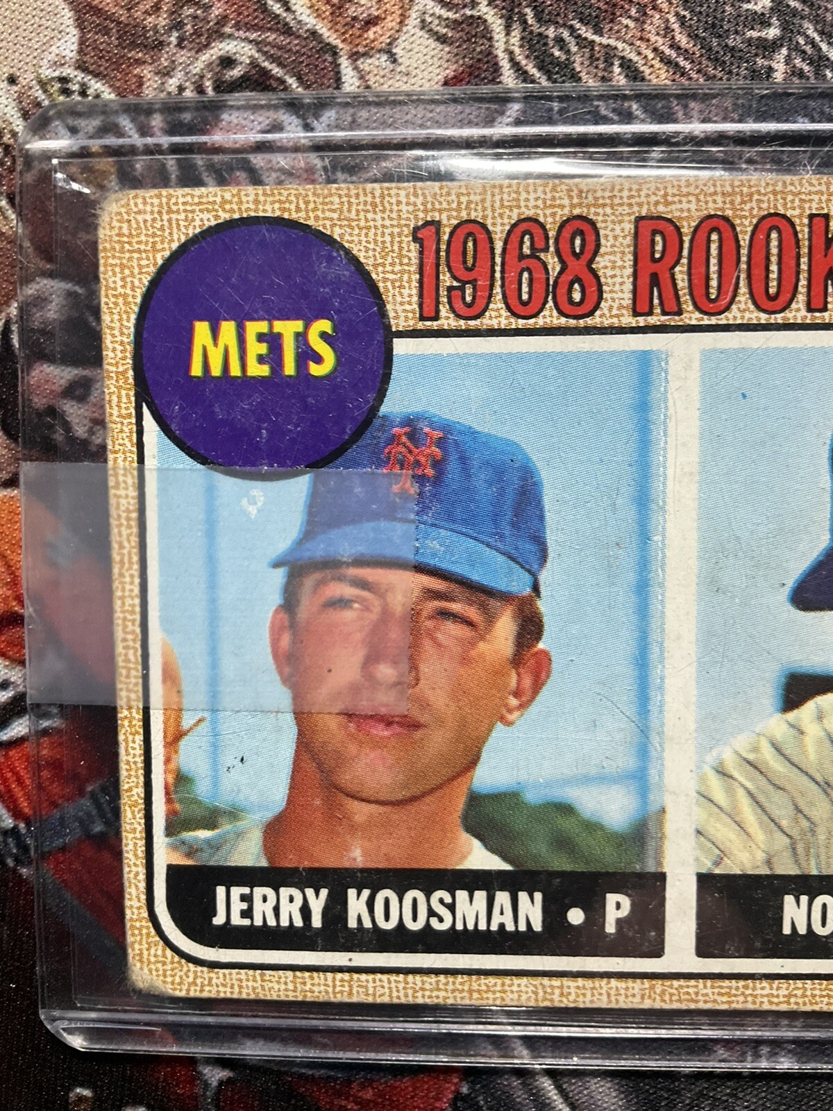 1968 Topps New York Mets Rookies Nolan Ryan / Jerry Koosman #177 HOF Vg ...