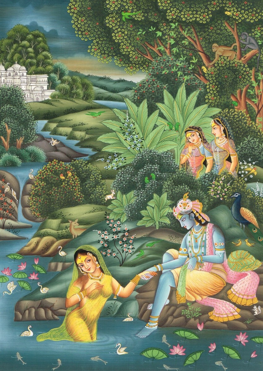 Krishna And Radha Love Animation