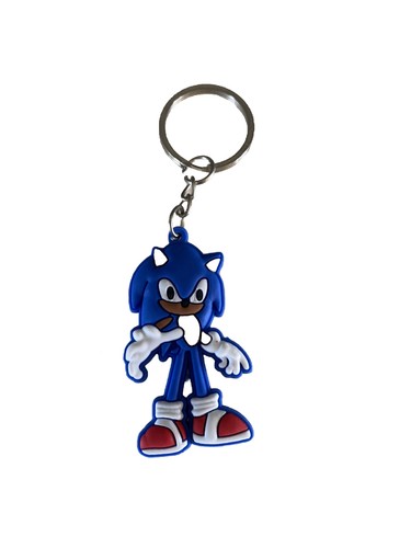 Sonic The Hedgehog Keyring PVC 5cm X 3cm | eBay