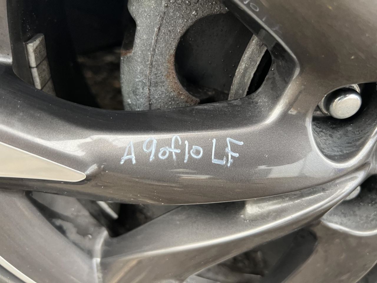 Wheel Aluminum 19x7 10 Curved Spokes Painted Inlay Fits 16 MAZDA CX-5 ...