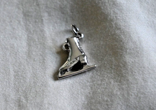 .925 Sterling Silver - Figure Skate Charm | eBay
