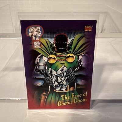 1993 Marvel The Face of Doctor Doom Comic Trading Card | eBay