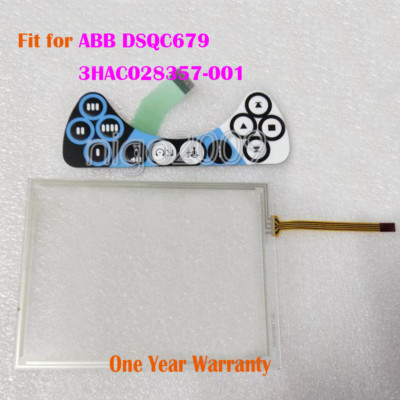 New for DSQC679 3HAC028357-001 Touch Screen Glass + Keypad One Year ...