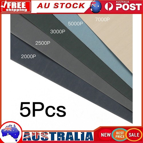 5Pcs/WET AND DRY SANDPAPER Sand Paper 2000 2500 3000 5000 7000 Mixed ...