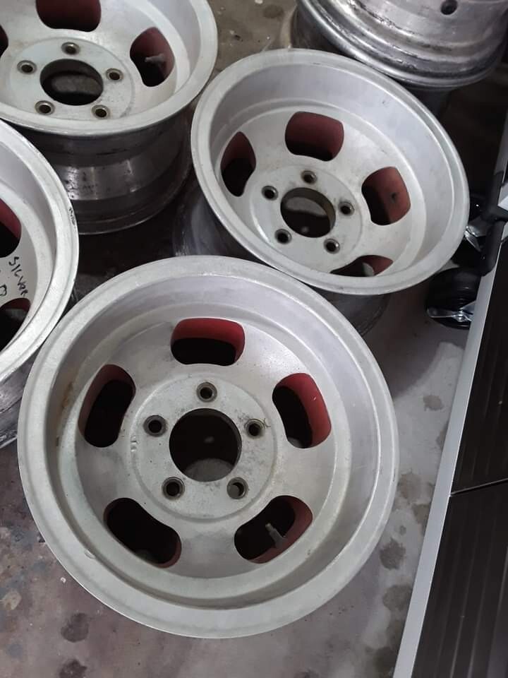 1970s Slot Mag Wheels rims 15x8.5 rims 5x5.5 Ford Dodge jeep | eBay