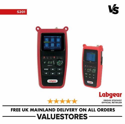 Labgear S201 Satellite Meter/Finder - Black/Red for sale online | eBay