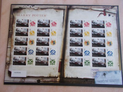 Harry Potter Hogwarts Express Limited Edition Smiler Sheet No. 46/250 ...