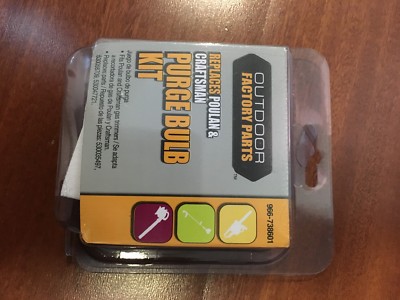 New Purge Bulb Kit 966-738601 Poulan Craftsman Gas Trimmers 3 Bulbs LOT ...