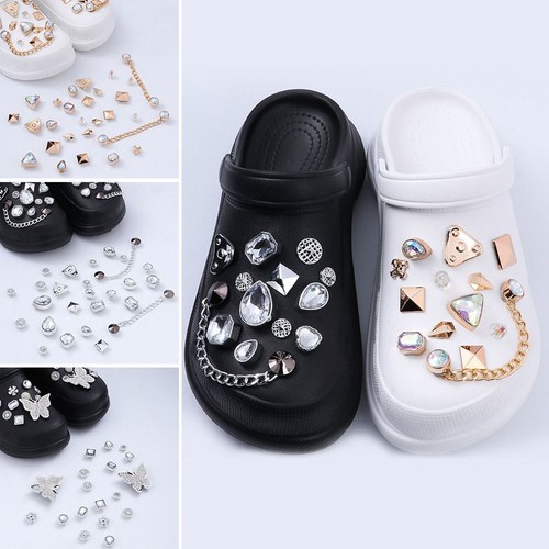 Buckle Decorations DIY Shoes Chain Decor Shoes Charms Shell For Croc ...