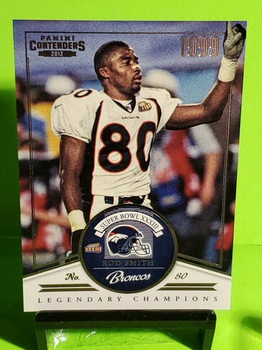 2012 Panini Contenders Legendary Champions Broncos Football Card #25 ...
