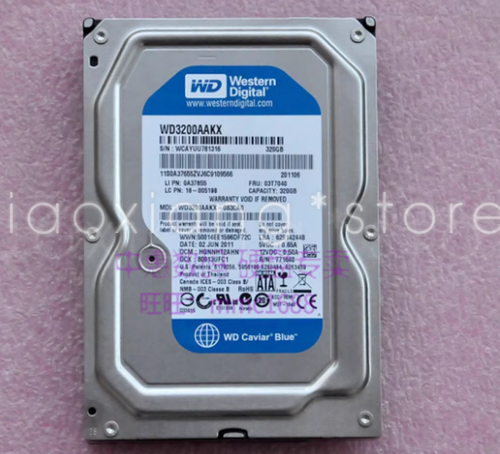 QTY:1 Used WD3200AAKX-083CA0 320G Serial Desktop Hard Drive 2060-771640 ...