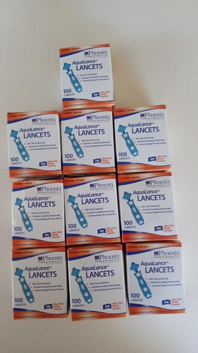 1000 PCS Lancets for Diabetes Testing, 30G - 10 Boxes of 100 Lancets ...
