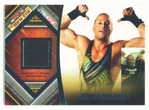 ROB VAN DAM "RVD MEMORABILIA CARD /199" TNA NEW ERA 2010 | eBay