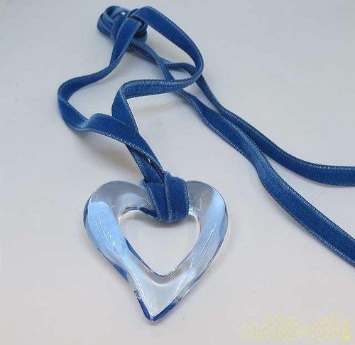 Baccarat pale violet Necklaces Pendant Jewelry with box made in France ...