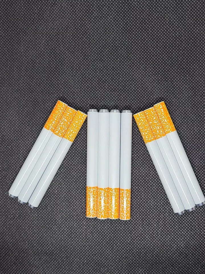 10x Ceramic One Hitter Dugout Pipe Cigarette Bat Large 74mm / 2.92 ...