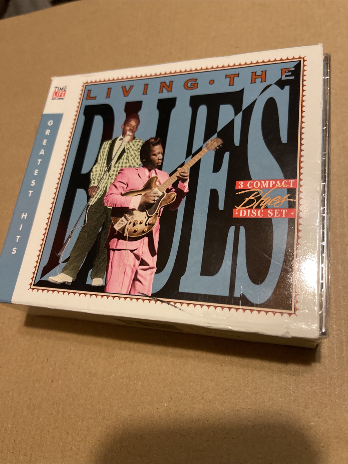 Time Life LIVING THE BLUES Masters Greats Legends 3 CD Box SET Hits ...