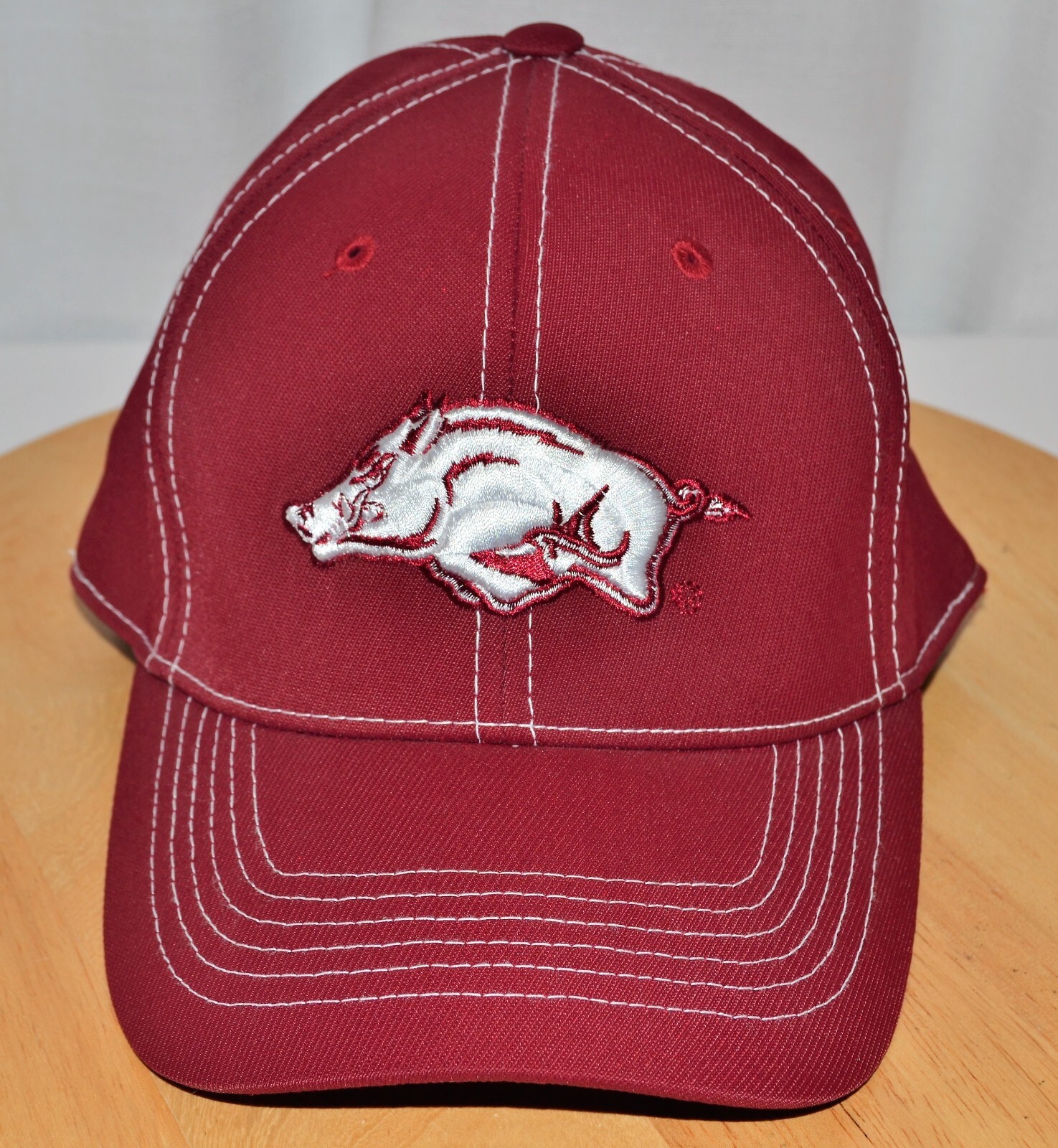 Top of the World Arkansas Razorback Ball Cap. Size S/M. Excellent ...