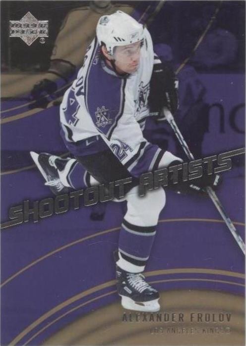 2006-07 Upper Deck - Shootout Artists Alex Frolov #SA8 for sale online ...