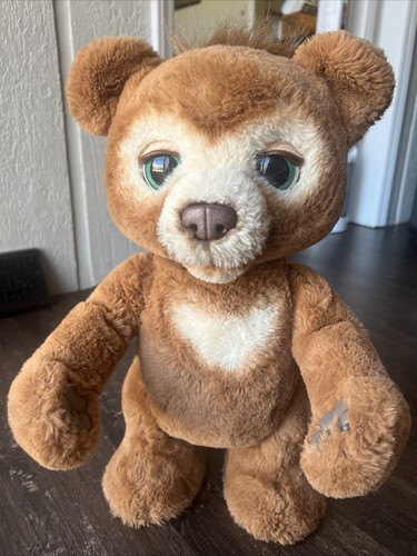 FurReal Cubby The Curious Bear Interactive Electronic Plush Toy WORKING ...