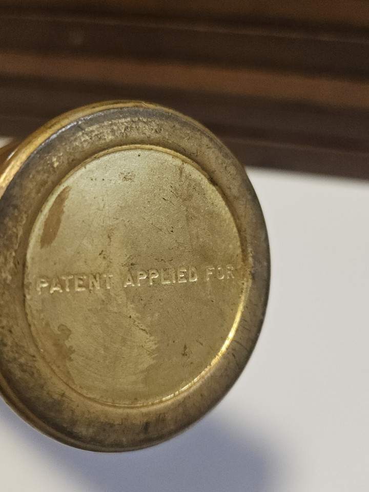 Vintage EAGLE FINGER PUMP BRASS OILER OIL CAN STRAIGHT SHAFT OILER USA ...