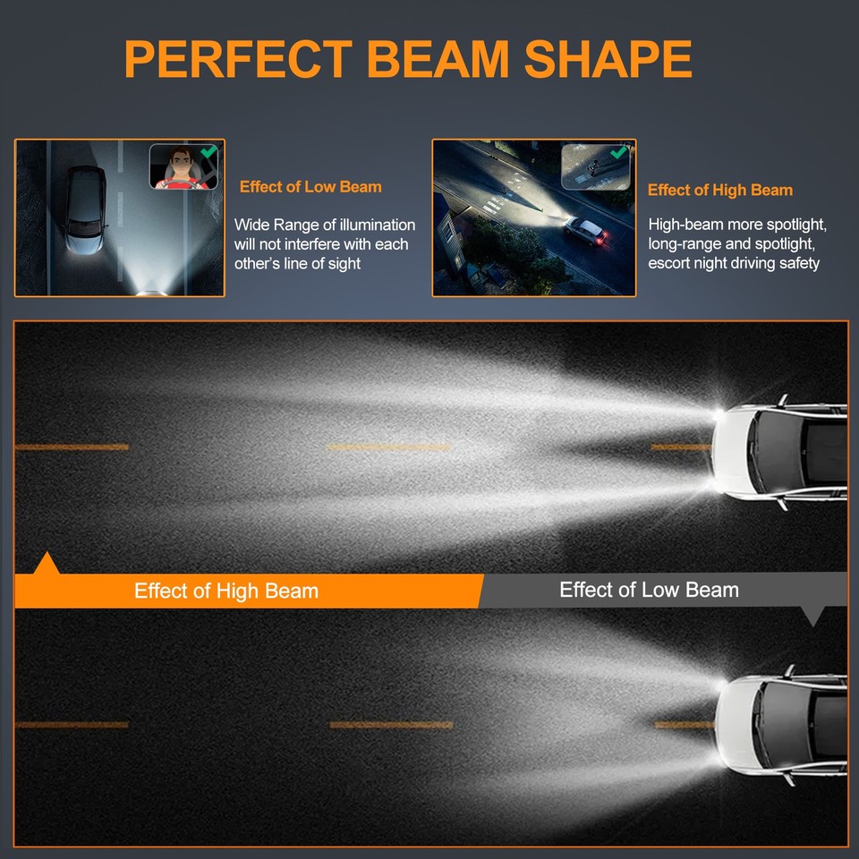 For 2006-2011 Honda Civic 4Dr Sedan Headlights Pair Headlamps Left ...