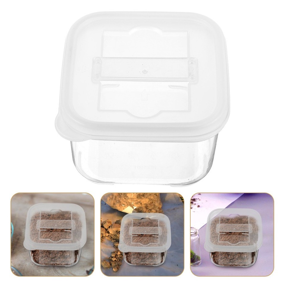 4pcs Mini Containers Mini Fridge Food Containers Lab Sampling Container ...