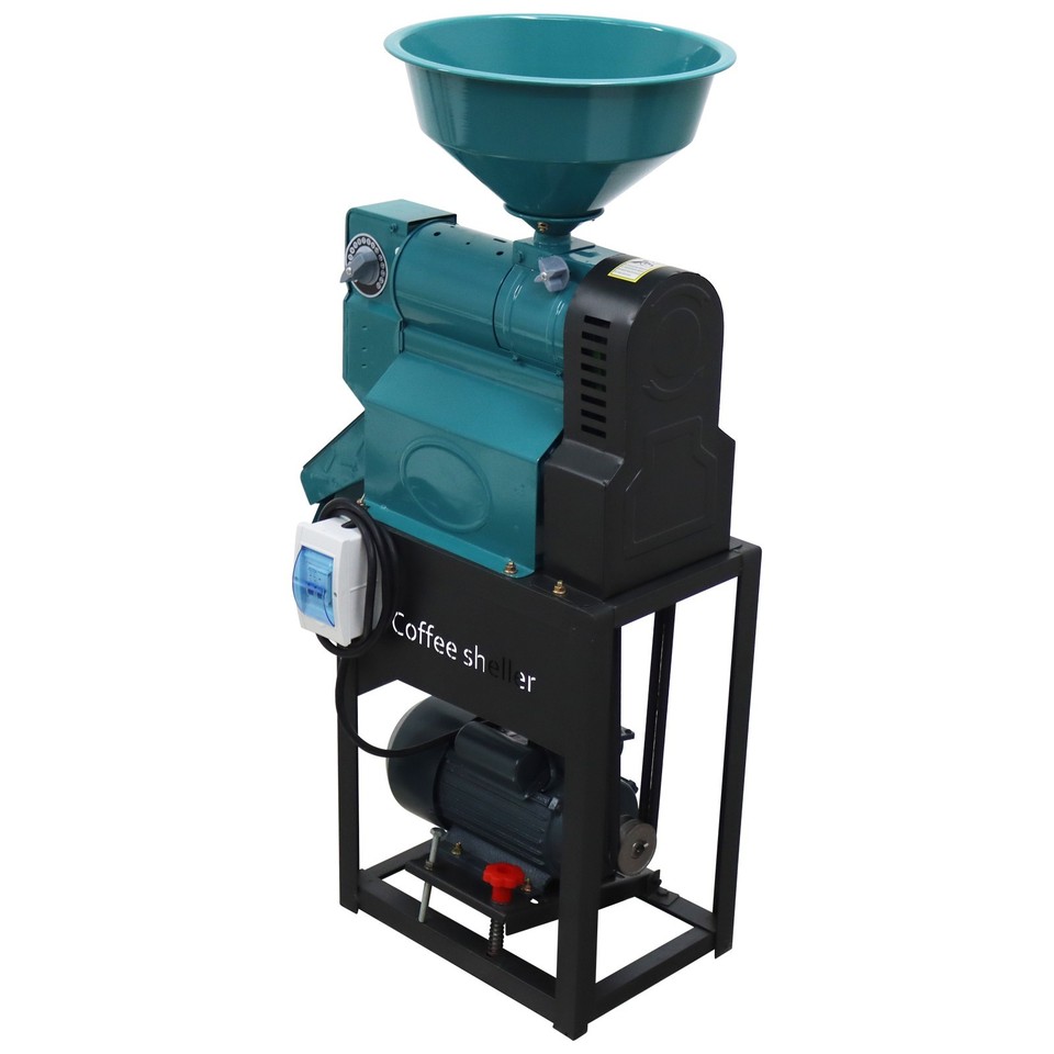 Open Box! 220V Coffee Bean Huller Sheller Cocoa Bean Hulling Peeling ...