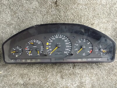 Mercedes W140 S Class CL Instrument Cluster Speedo Speedometer ...