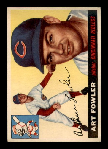 1955 Topps #3 Art Fowler EX/EX+ RC Rookie Reds 553361 | eBay