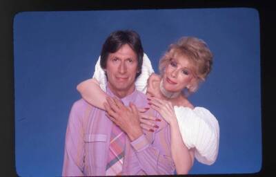 227S JOAN RIVERS DAVID BRENNAN 1982 Harry Langdon 35mm Transparency w ...