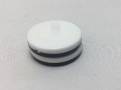 2 OTHELLO Replacement Piece Black & White Reversible 2-sided Art Craft ...