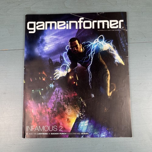 Game Informer Magazine July 2010 #207 Infamous 2 | eBay