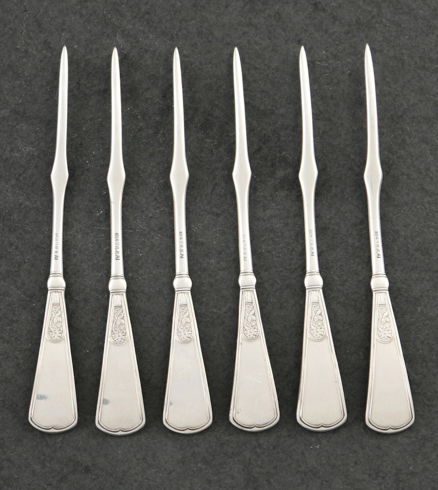 1847 Rogers Bros NEVADA International Silver Plate 1881 Aesthetic Nut ...