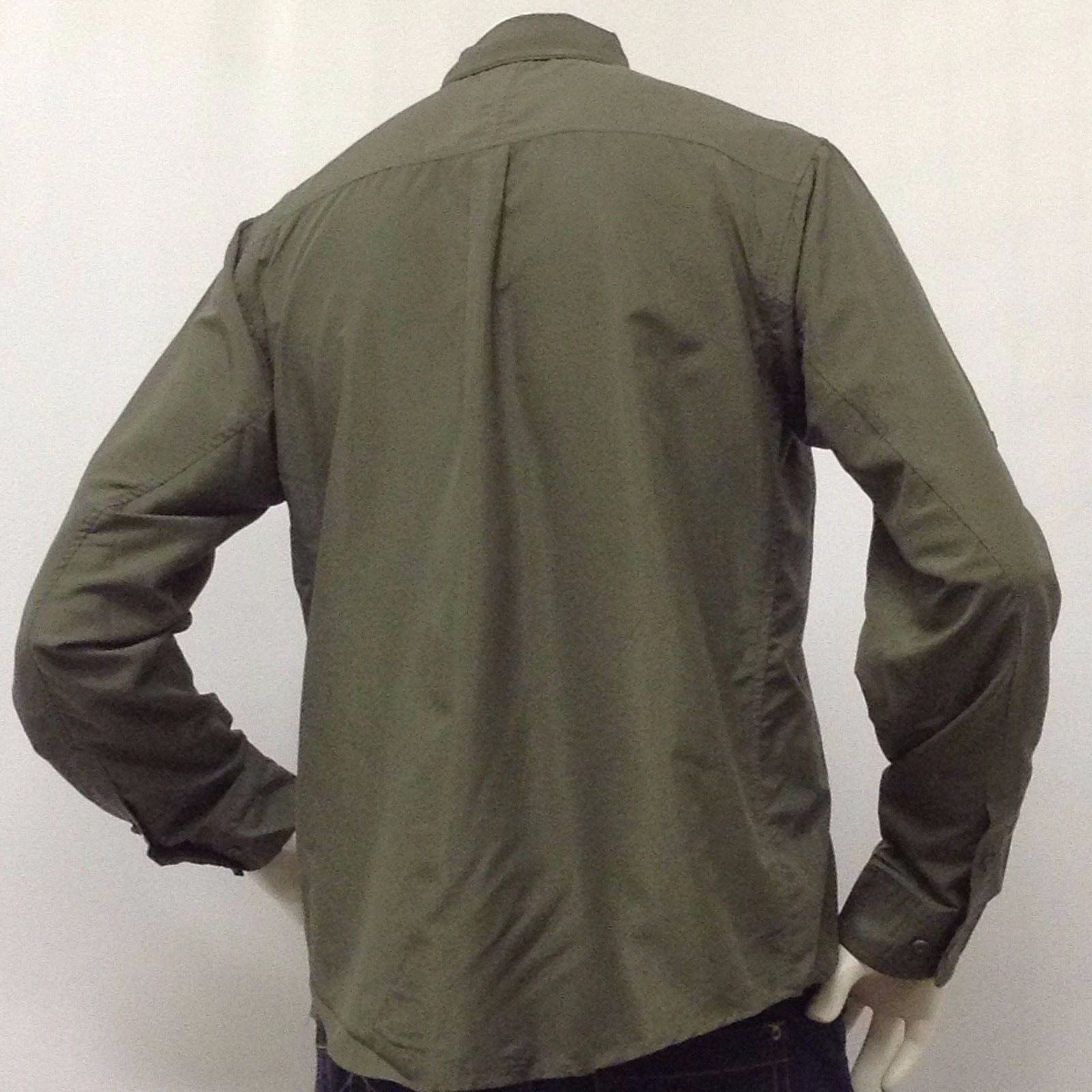 Men's Button Shirt 100% Polyester -Soft Fabric - Winter -Outdoor ...