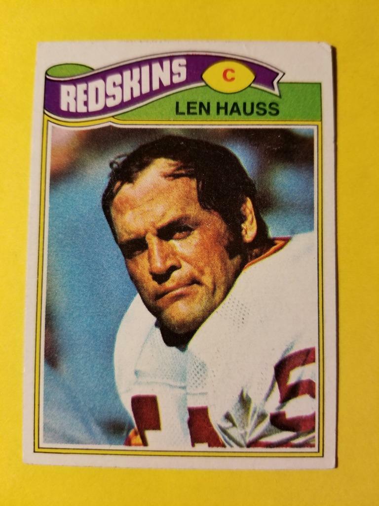 VINTAGE LEN HARRIS #478 WASHINGTON REDSKINS - GEORGIA BULLDOGS - 1977 ...
