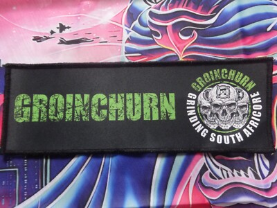 Groinchurn Patch Back Strip Backpatch Grindcore Nasum | eBay.de